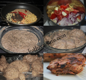 Al Faham Chicken-Arabian Grilled Chicken Recipe - Kothiyavunu.com